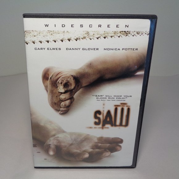 Media | Saw New Dvd Widescreen Cary Elwes Danny Glover Monica Potter | Poshmark